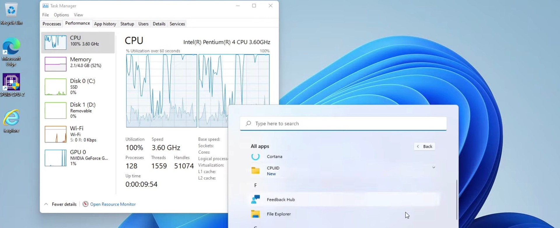Windows 11 su PC Pentium 4: chi ha detto impossibile? Ecco il video