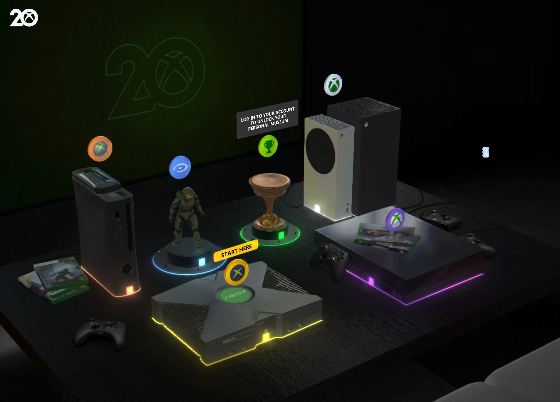 Xbox, il museo che celebra i 20 anni è un frammento di metaverso tutto ...