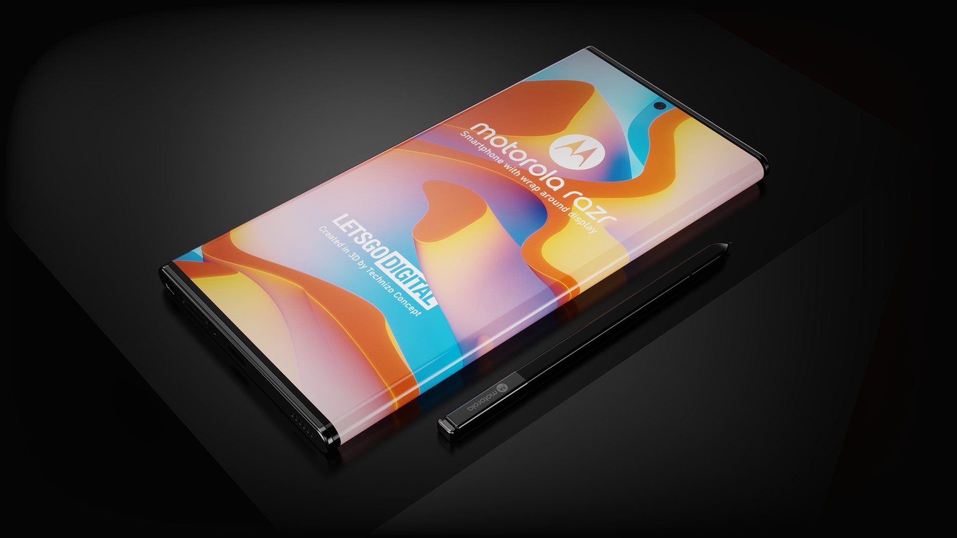 Anche Motorola pensa a uno smartphone "tutto display" in stile Mi Mix Alpha