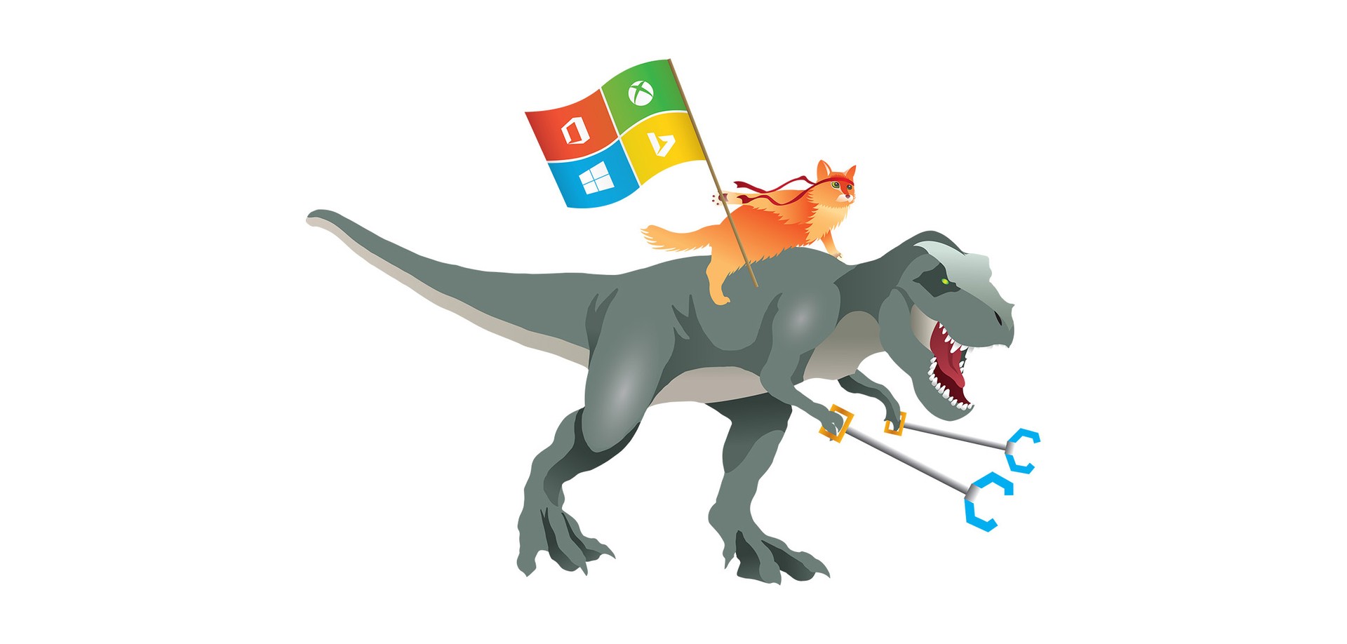 Ninja Cat addio: Microsoft abbandona la mascotte ufficiosa degli ...