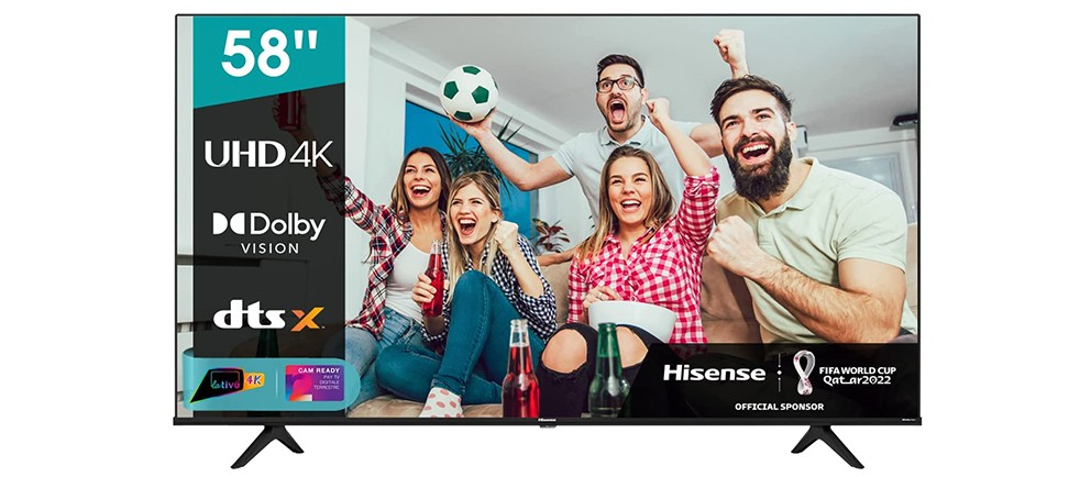 Smart TV Hisense 58 pollici 4K Ultra HD versione 2022 a 400 euro ...