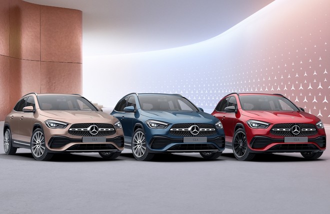 Mercedes GLA, arriva la nuova serie Colour Collection