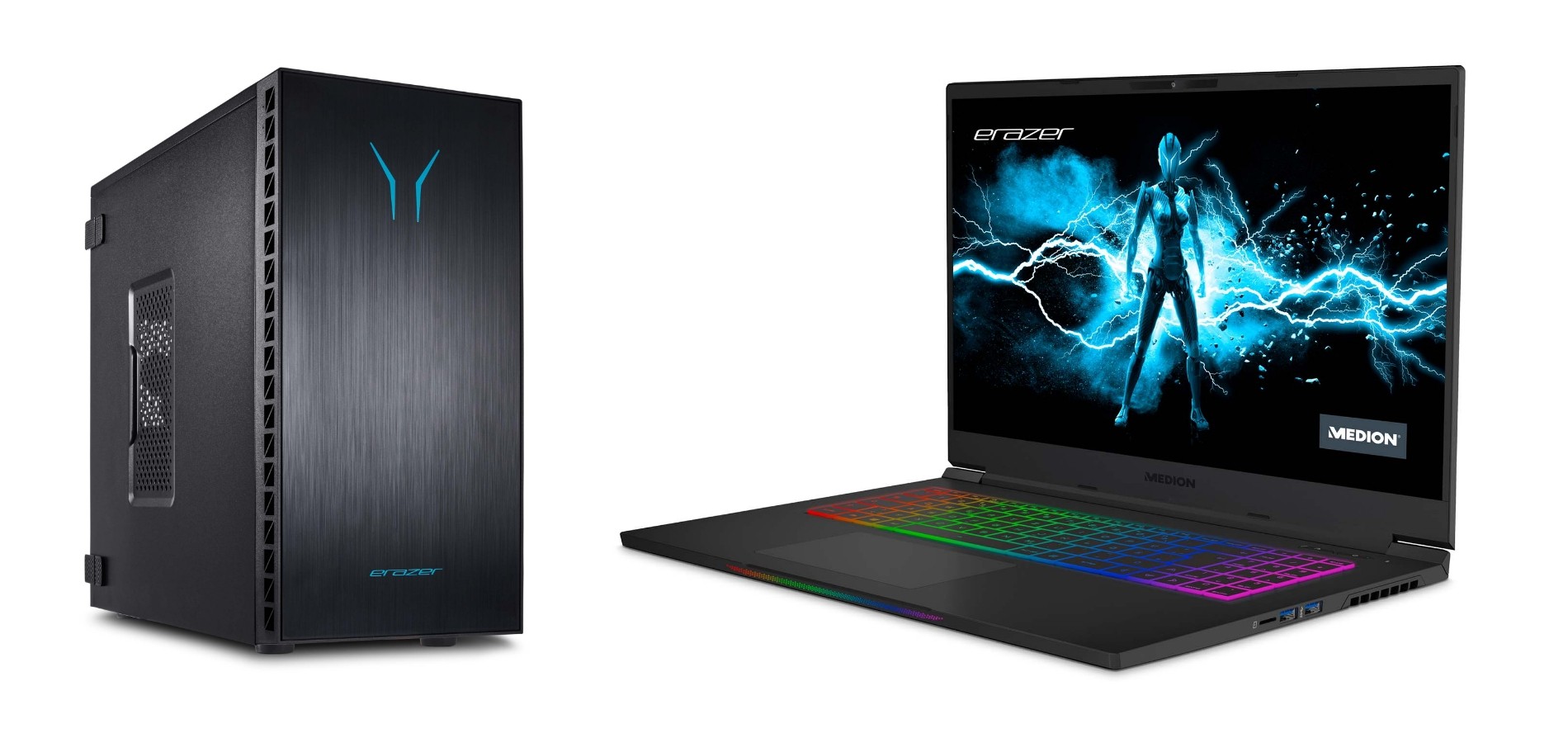 Medion porta in Italia la sua linea di PC gaming: ecco 4 laptop e 1 desktop