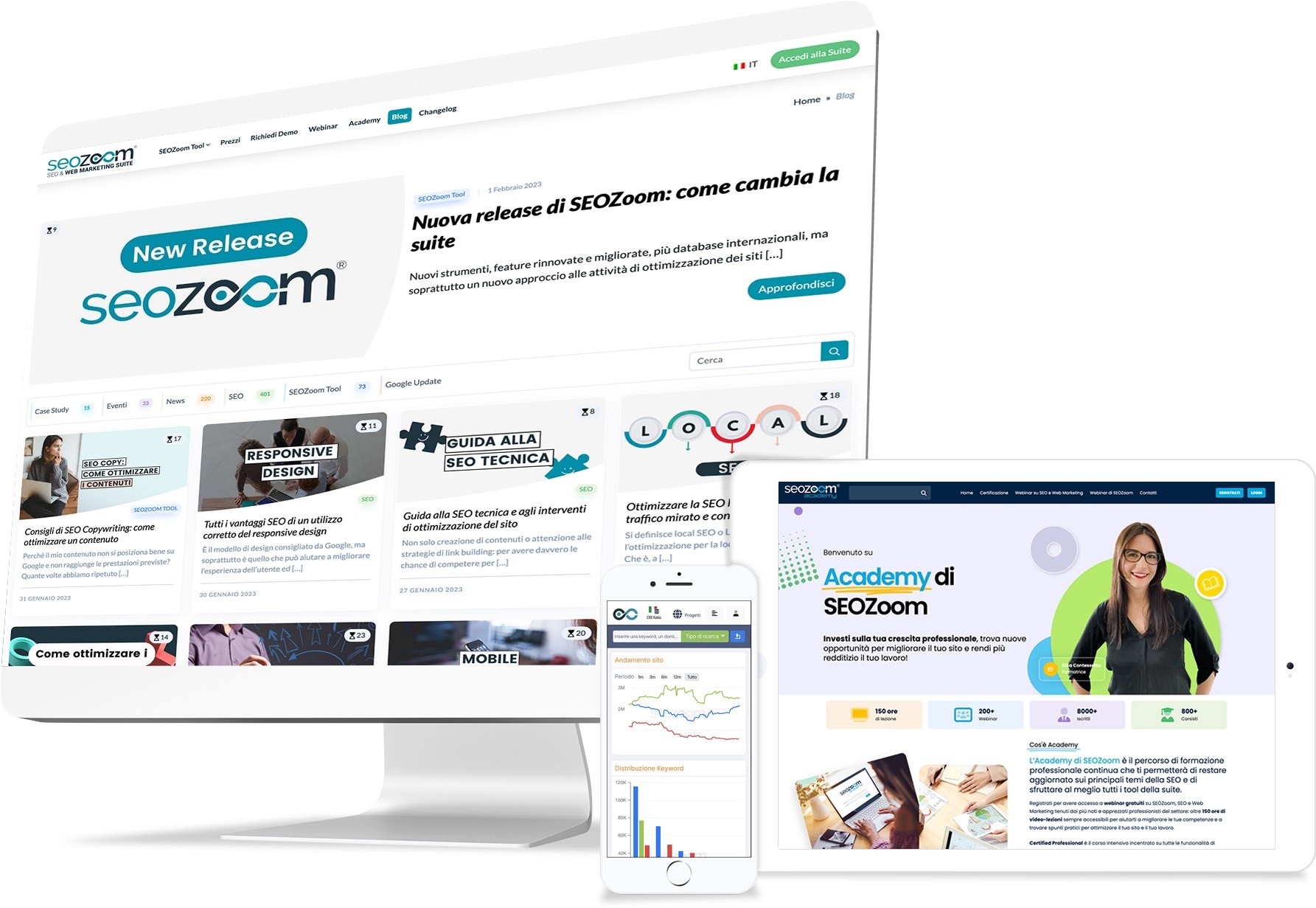 Arriva il nuovo SEOZoom: le novità della SEO suite italiana