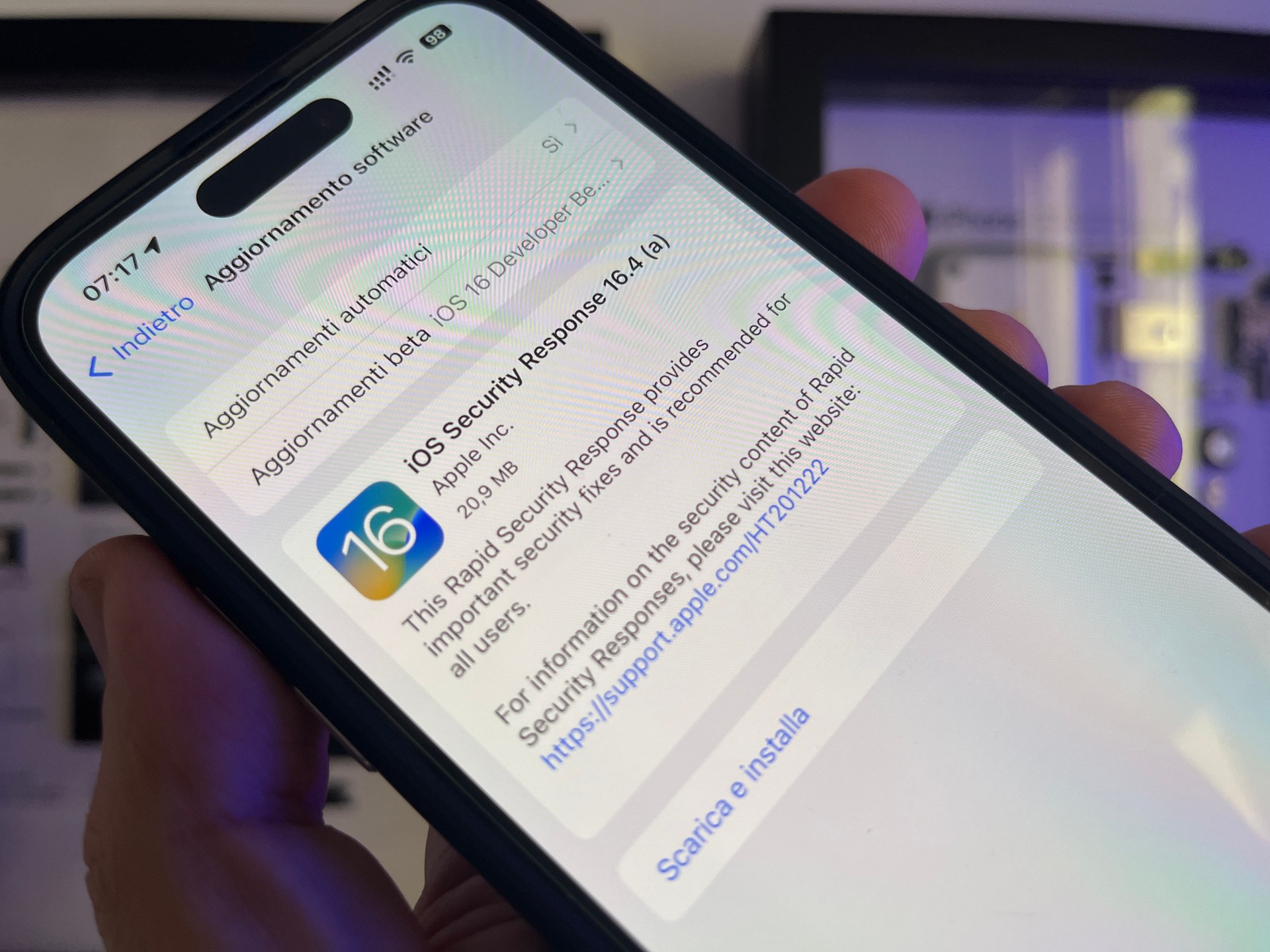 Apple rilascia un aggioramento di sicurezza per le beta 2 di iOS 16.4 e ... Apple rilascia un aggioramento di sicurezza per le beta 2 di iOS 16.4 e ...