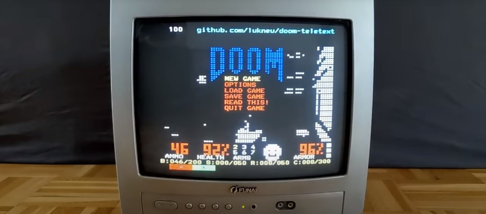 Doom giocabile su Televideo? Uno sviluppatore ci è riuscito