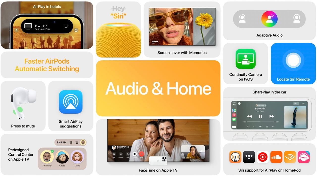 Audio, Home e tvOS 17: le novità dalla WWDC 2023