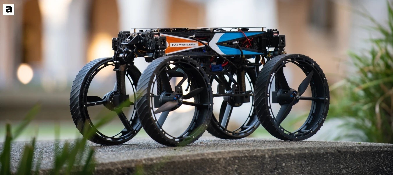 Morphobot: il nuovo robot di Caltech vola, guida e cammina per ...