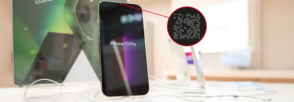 Apple, QR code microscopici sui display di iPhone per controllare i ...