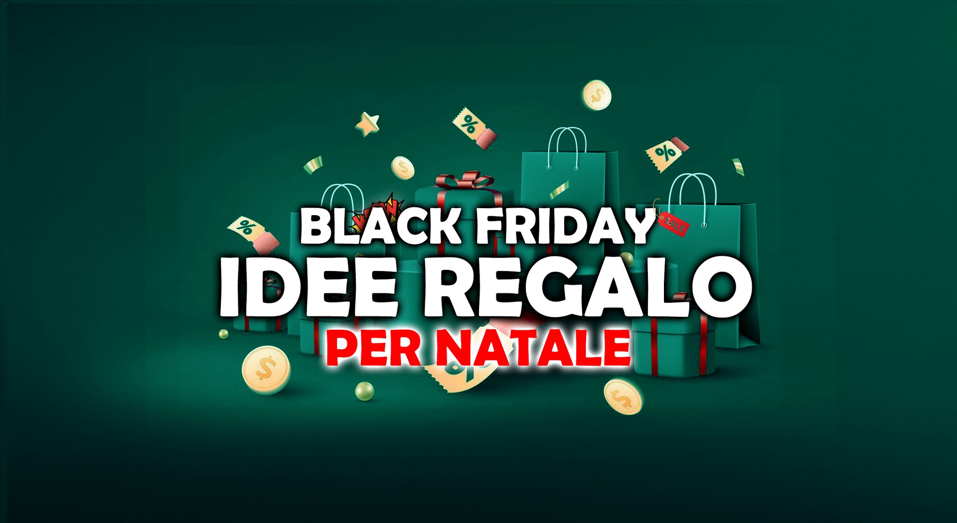 10 Idee Regalo per Natale in offerta per il Black Friday 2023