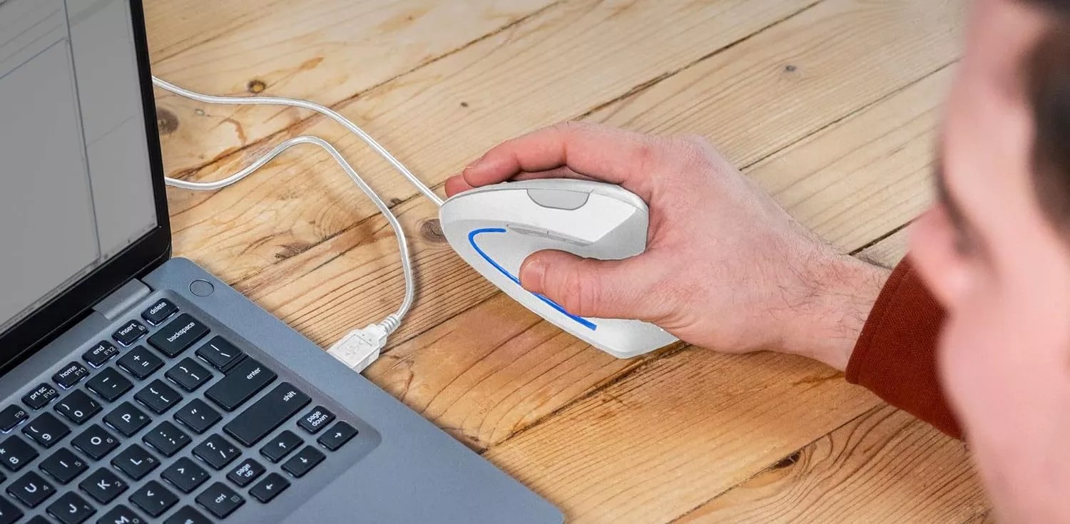 Mouse verticale Trust in offerta su Amazon: super comodo e prezzo TOP