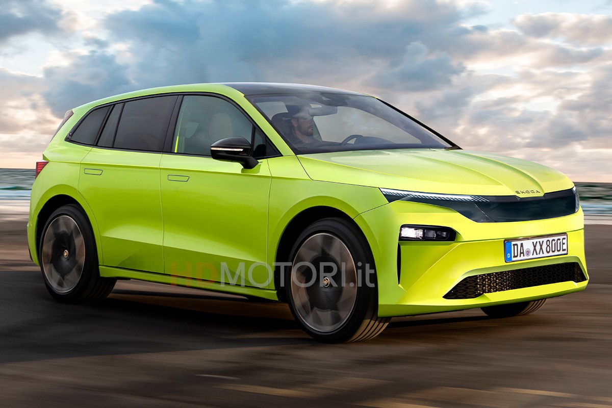 Skoda Epiq, B-SUV elettrico da 25 mila euro. Un render anticipa le possibili forme
