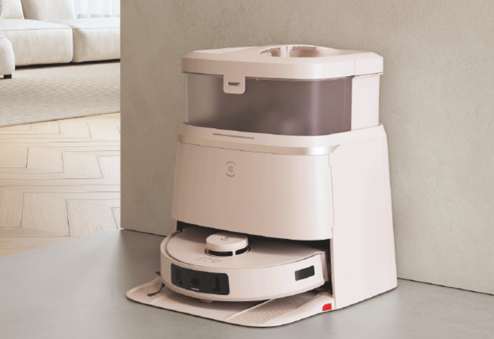 Robot ECOVACS T30 Pro Omni: 150 euro di sconto su Amazon per il colore rosa