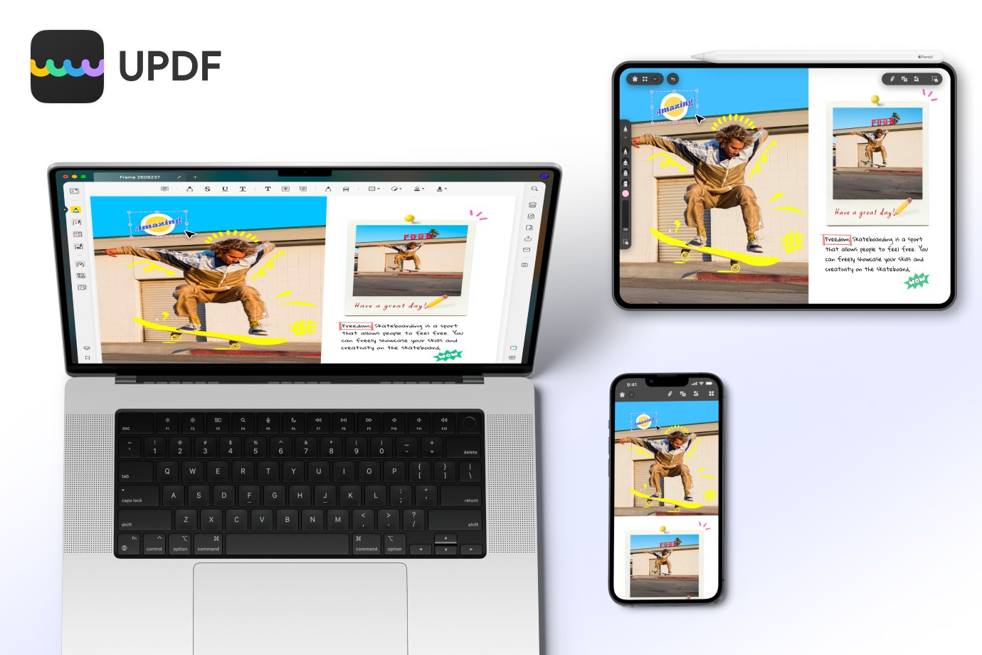 UPDF: un eccellente editor PDF per iPhone, Android, Mac e Windows