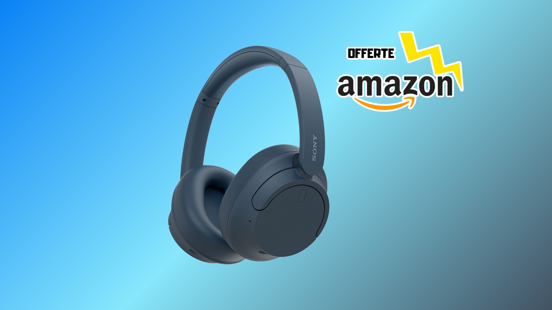 Sony WH-CH720N, nuovo MINIMO Amazon: oggi imperdibili a 60€