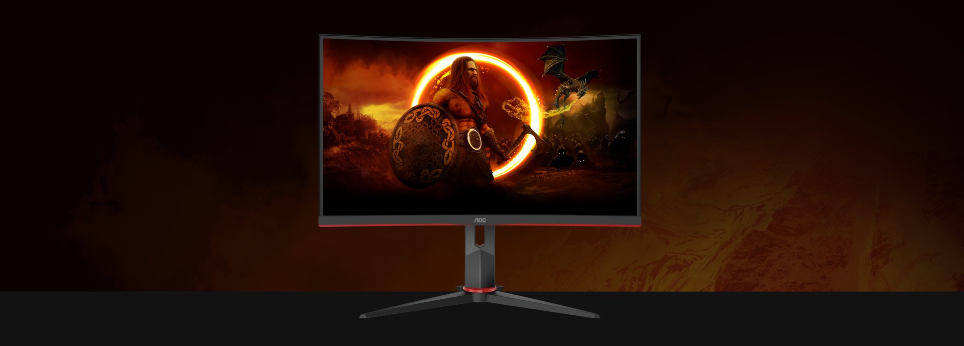 AOC Gaming C27G2Z3/BK ufficiale: nuovo monitor curvo da 280 Hz di refresh