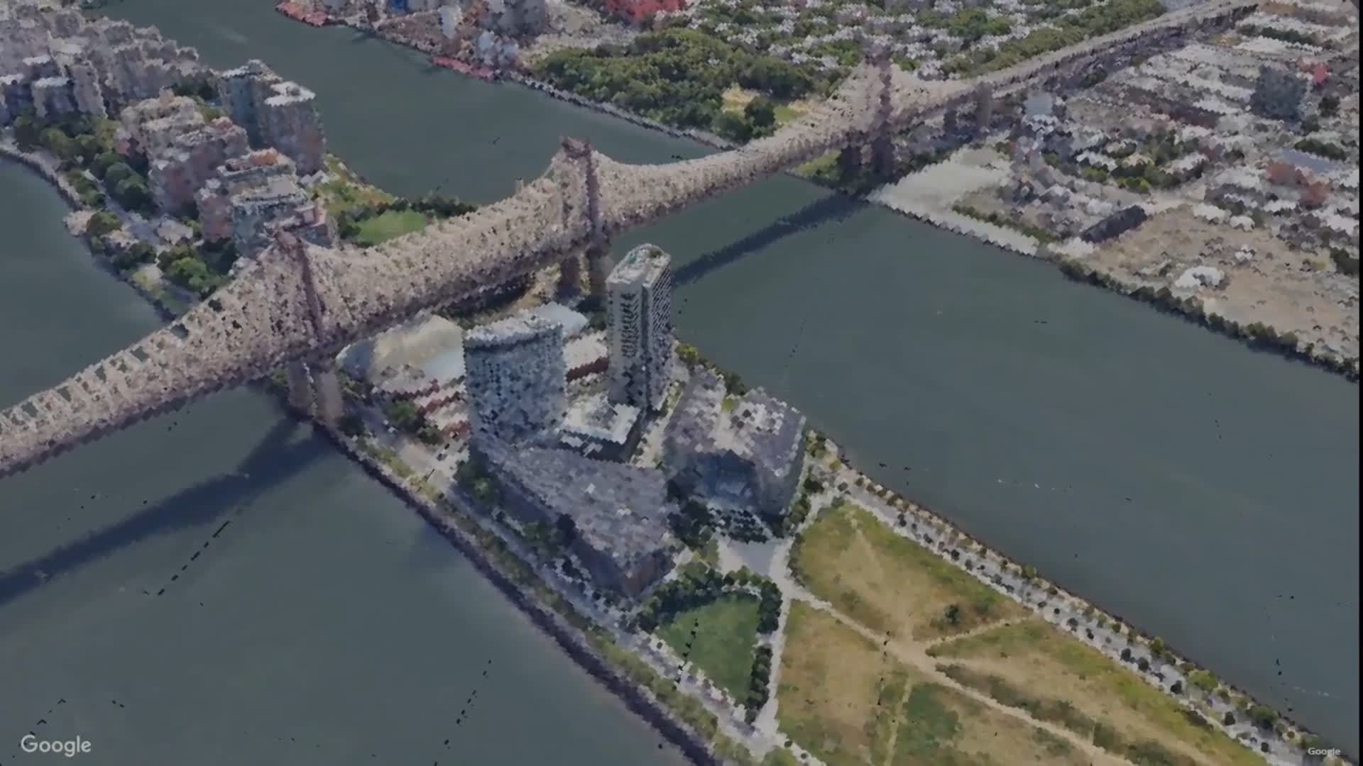 Minecraft: un fan ha realizzato una versione in stile voxel di Google Earth