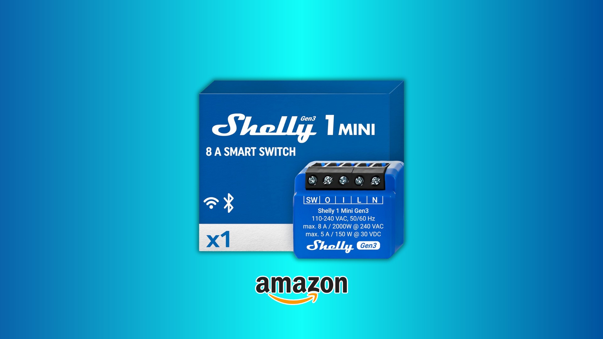 Torna in offerta lo Shelly migliore: il Plus 1 Mini Gen3 oggi -28% di ...