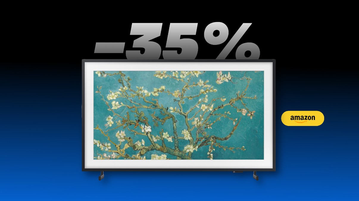 Smart TV Samsung The Frame 32'' QLED: -35% su Amazon