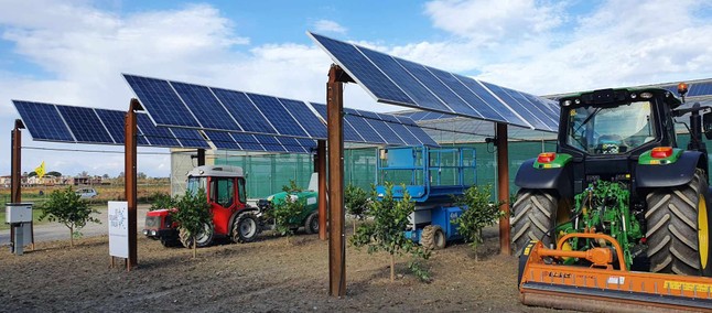 Agrivoltaico a Scalea, l'energia del sole rende l'agricoltura più ...