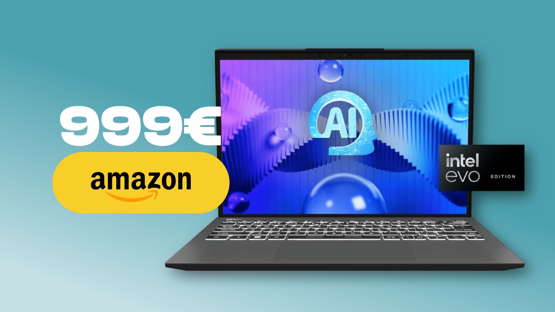 MSI Prestige 13 AI Evo con display OLED in sconto con la Festa delle Offerte Prime