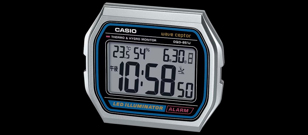 Casio lancia un orologio da tavolo con lo stesso design dei suoi ...