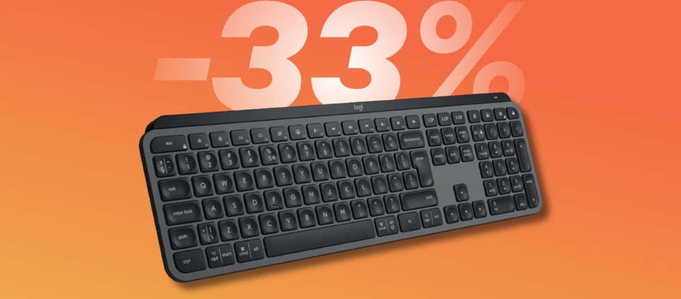 Logitech MX Keys S: la tastiera perfetta è scontata del 33%
