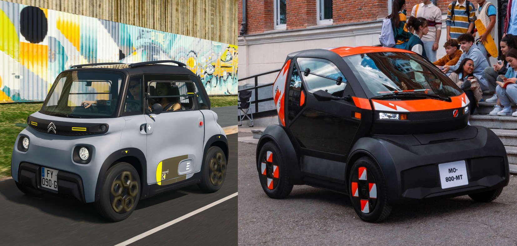 Citroen Ami Vs Mobilize Duo, sfida tra quadricicli elettrici ...