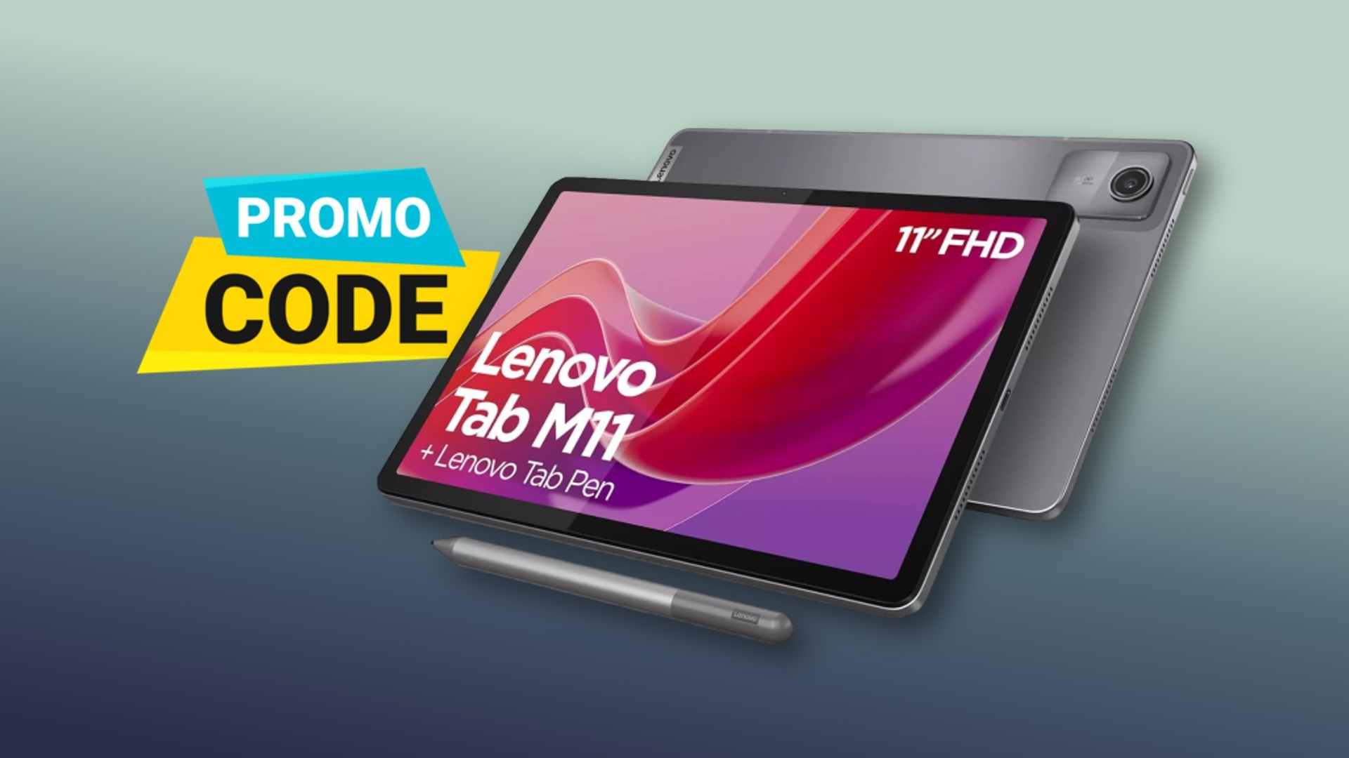 Lenovo Tab M11 con Tab Pen inclusa: produttività spendendo meno di 140€