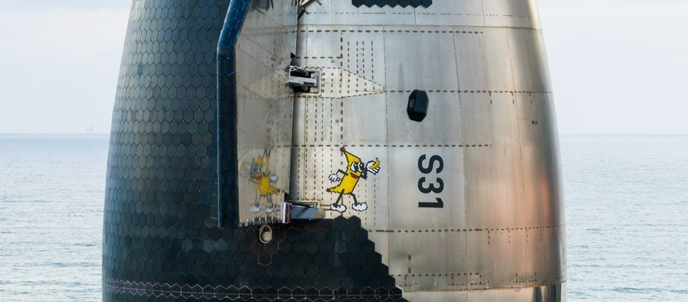 SpaceX si prepara al lancio di Starship: sarà in compagnia di una banana