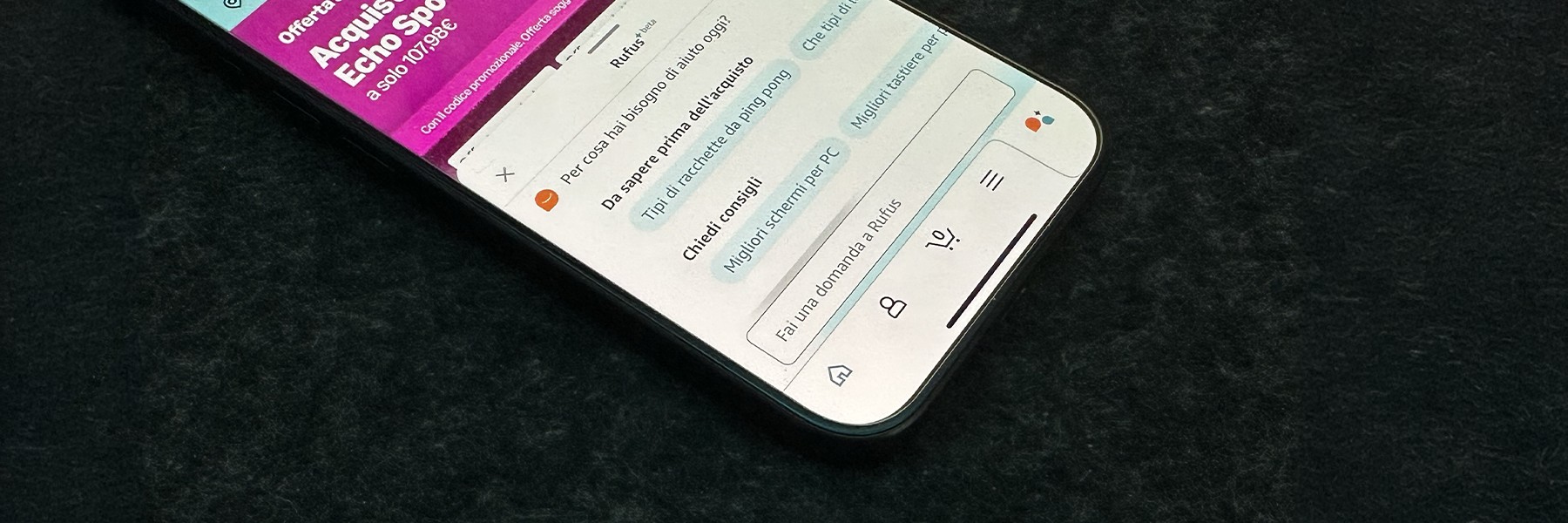Rufus, l'AI per lo shopping di Amazon è disponibile su iOS e Android in ...