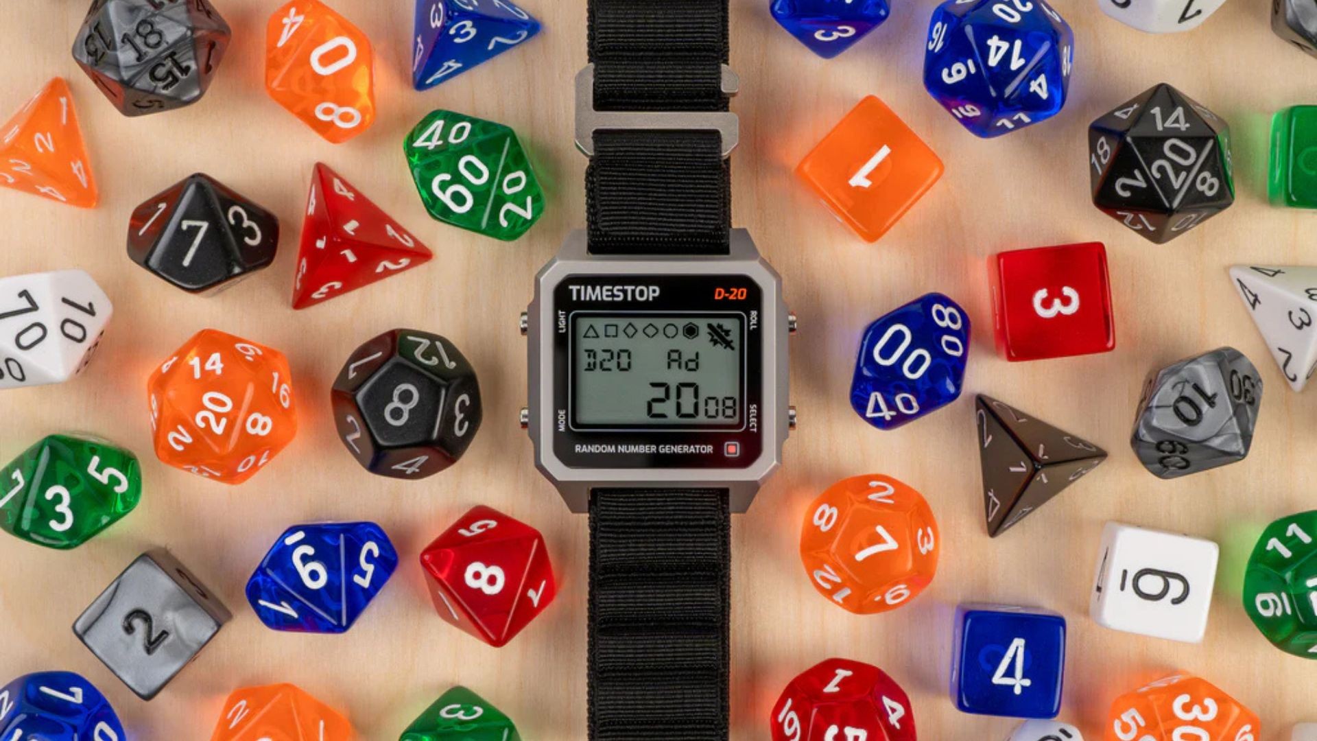 Il Timestop D-20 Watch è il gadget che tutti i fan di D&D stavano aspettando