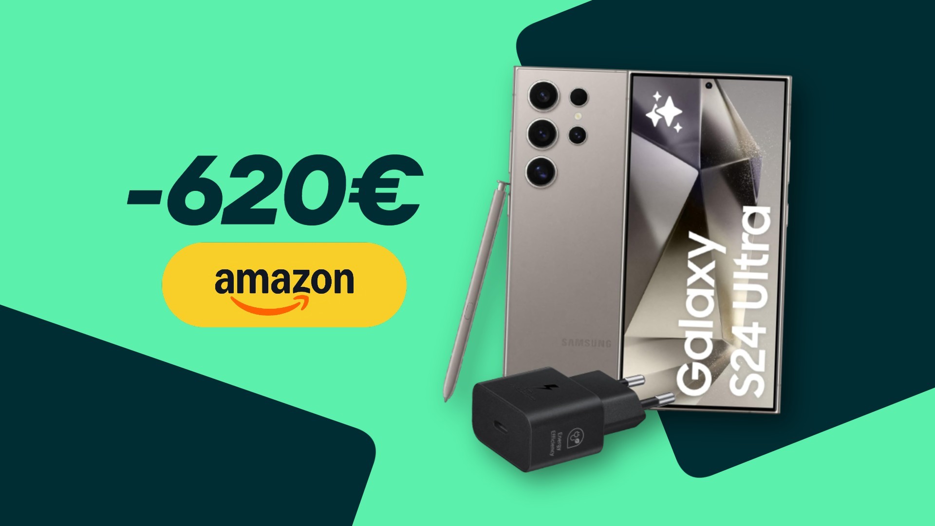 Samsung Galaxy S24 Ultra 512GB: 620€ di sconto con il Black Friday