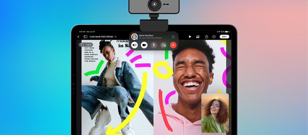 Microsoft Teams per iPad supporta finalmente le webcam esterne