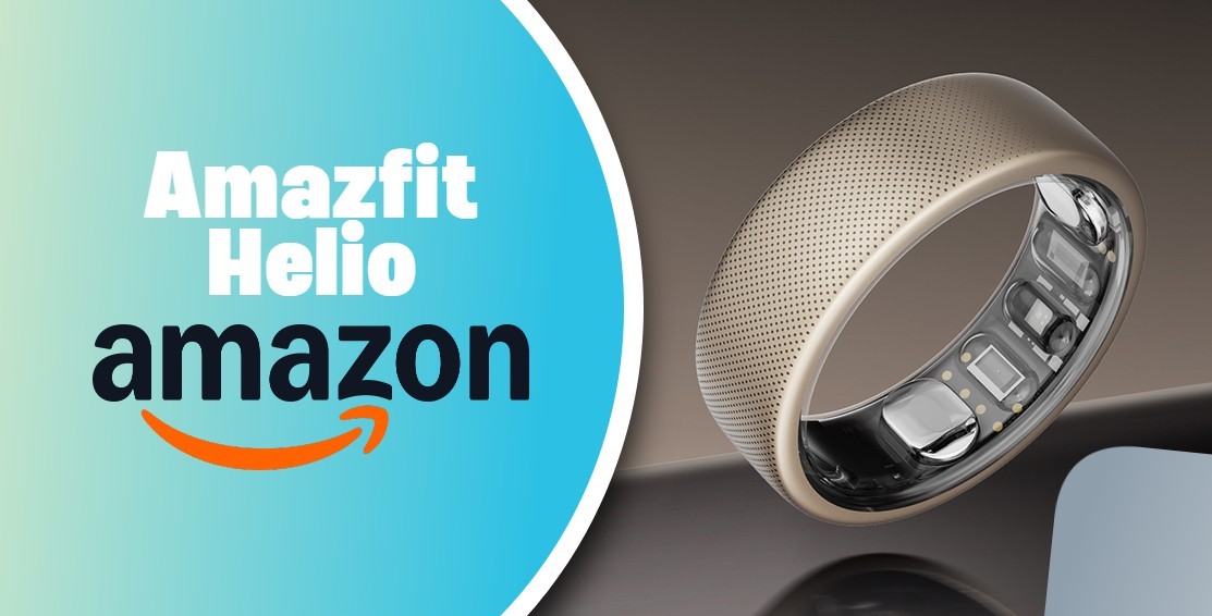 L'anello smart Amazfit Helio è in offerta su Amazon a meno di 150 ...