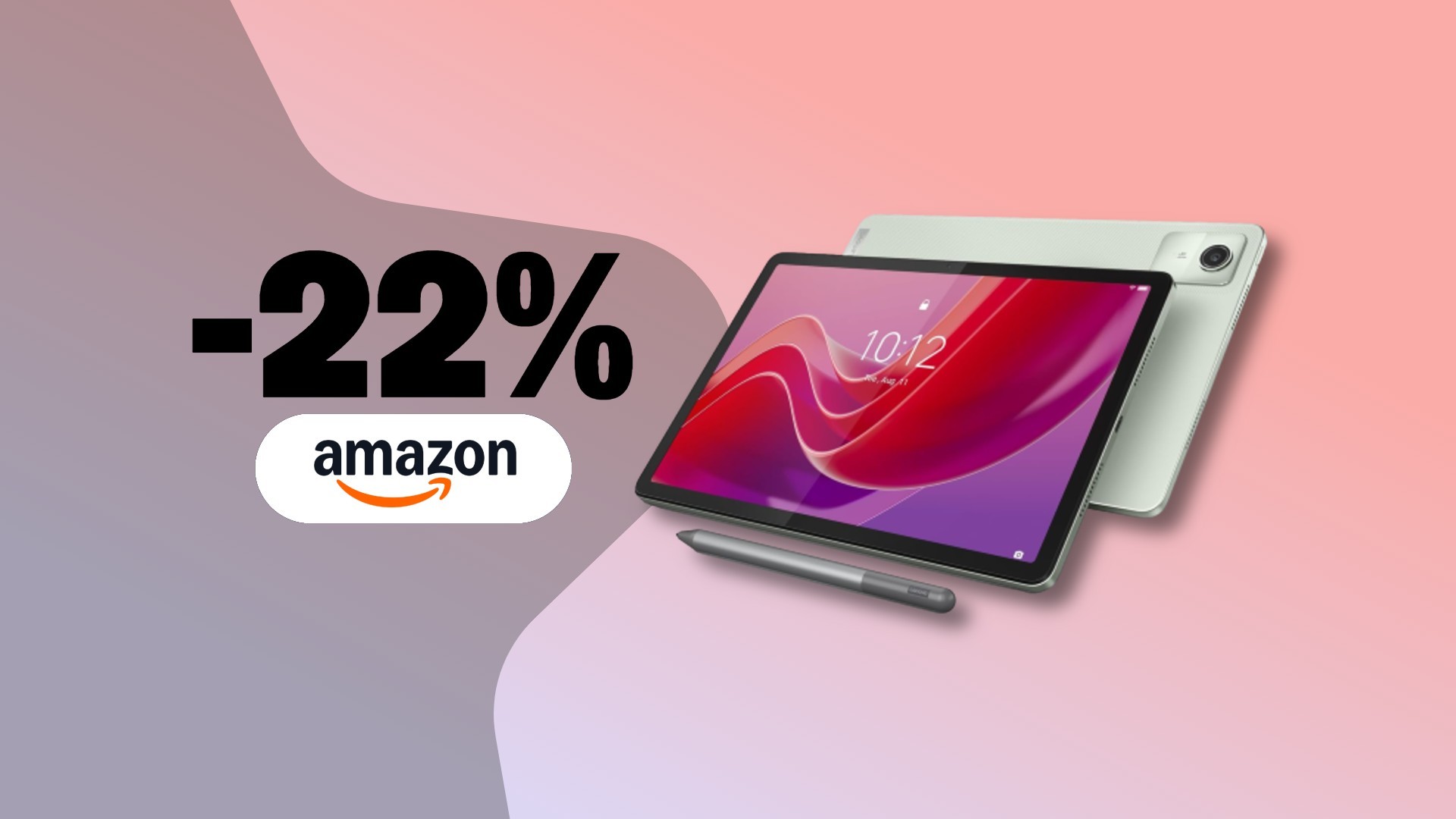 Lenovo Tab M11 con Tab Pen: Amazon sconta del 22% il tablet per la ...