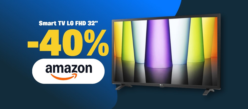 Smart TV LG 32'' Full HD con Alexa e chip AI: imperdibile con lo sconto ...
