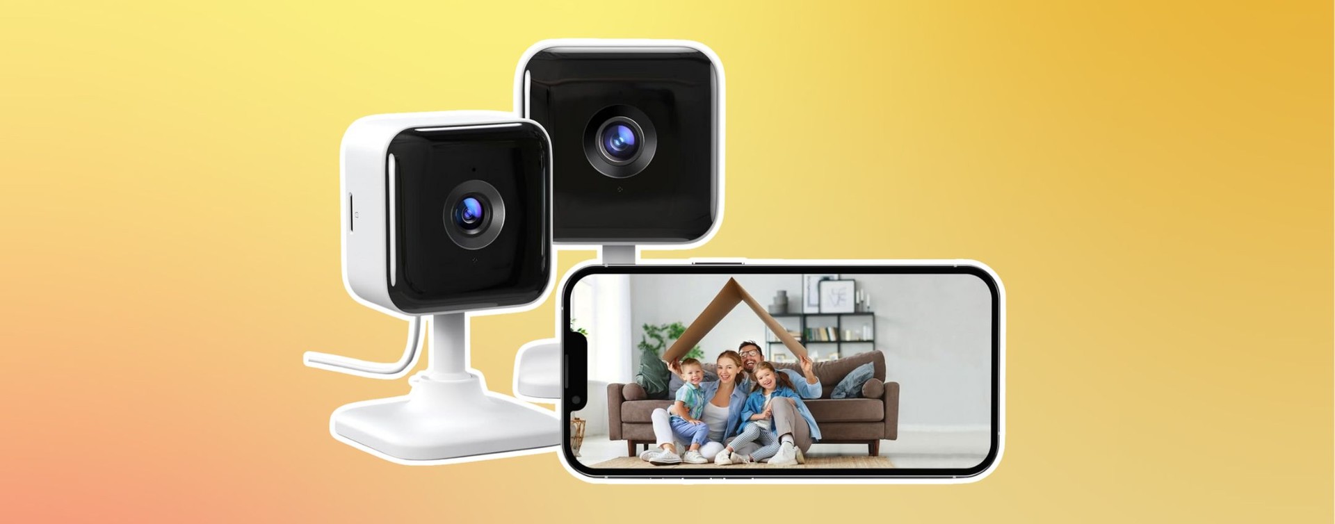 Videocamera WiFi di sicurezza: il bundle da 2 è in sconto ad un prezzo da non perdere
