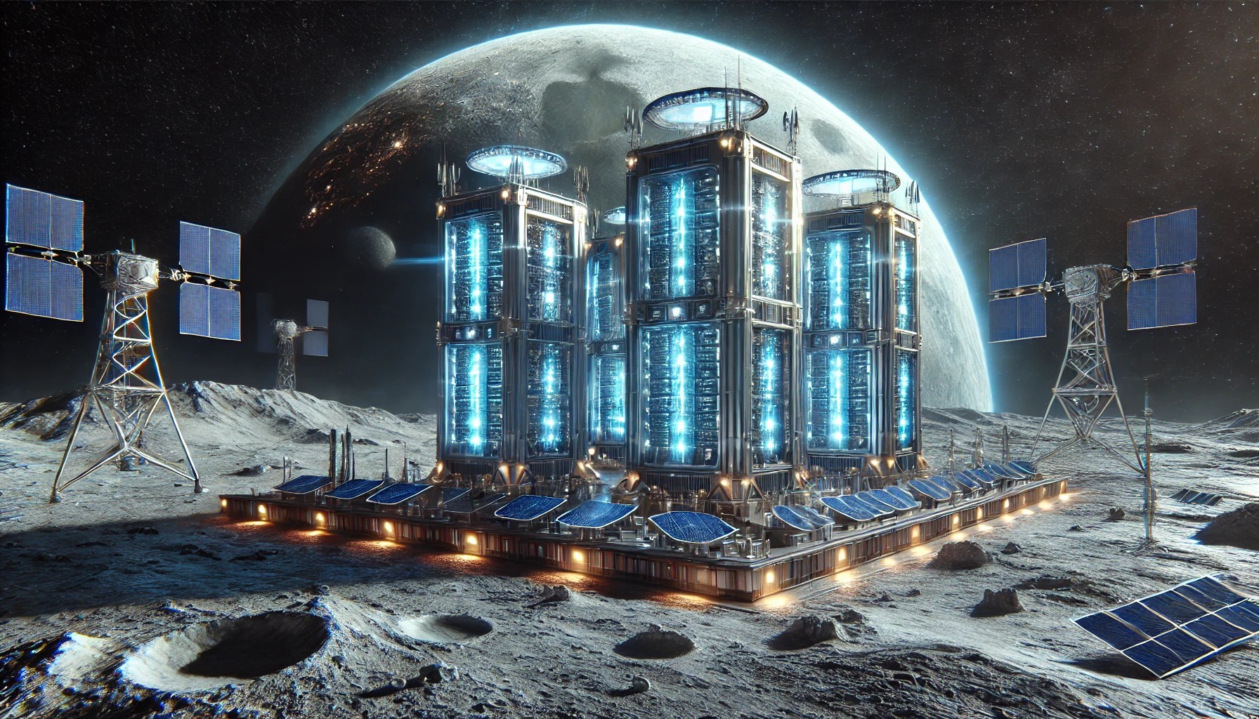 Il primo data center solare sulla Luna sarà operativo da febbraio