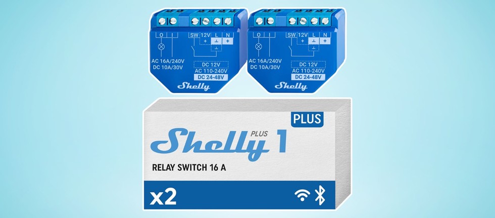 Shelly Plus 1: domotica smart facile e senza hub, super offerta sul bundle