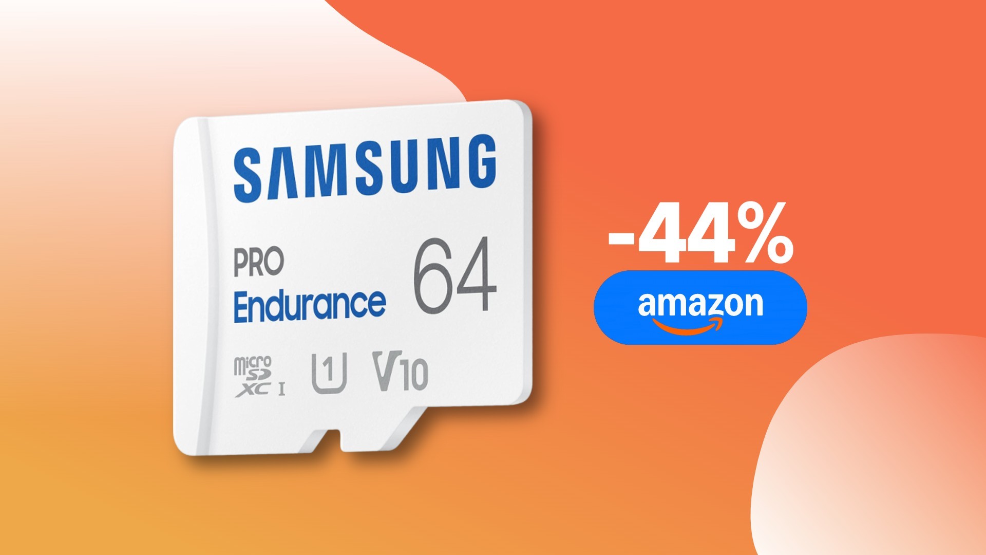 Amazon sconta del 44% la Samsung PRO Endurance da 64GB, la microSD ...