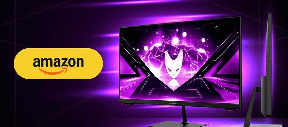 Il monitor Oversteel a 165Hz è in offerta a meno di 85€ su Amazon