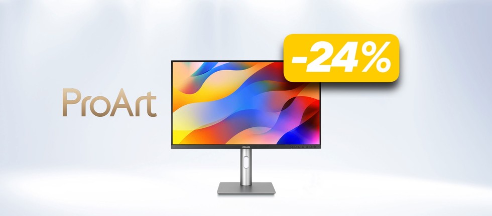 ASUS ProArt 27'' 4K: il monitor a ruba su Amazon con lo sconto di 140€