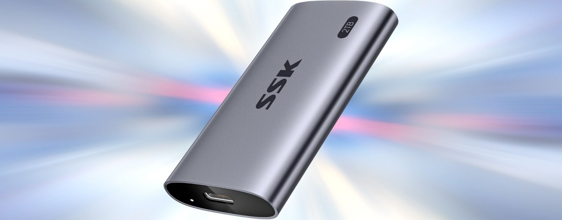 SSD portatile da 2TB in offerta: puoi usarla anche con smartphone e tablet
