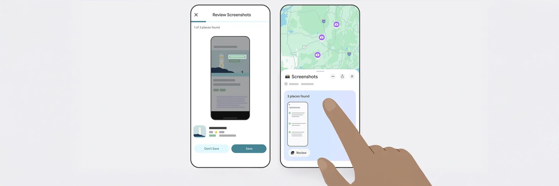 Google Maps su iPhone riconosce gli screenshot con indirizzi e salva i ...
