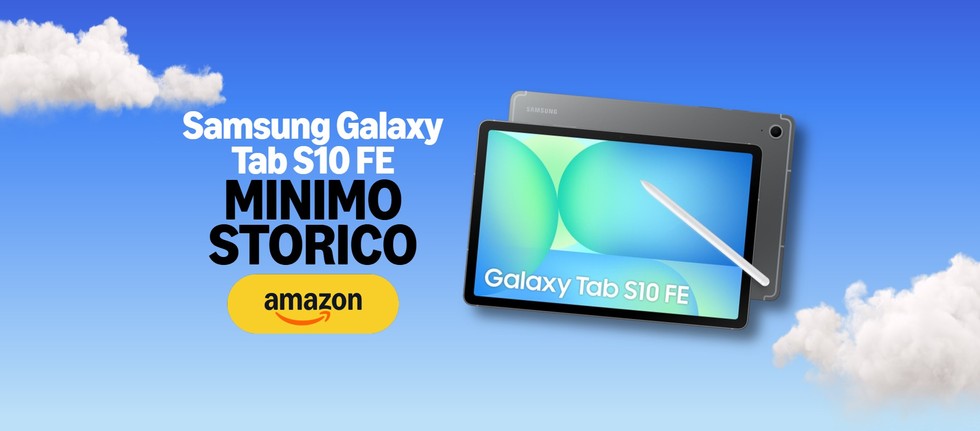 Samsung Galaxy Tab S10 FE: a meno di 400€ è un best buy (-31%)