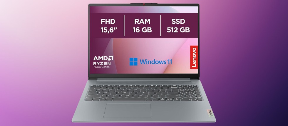 Notebook Lenovo con Ryzen 5, 16GB di RAM e SSD 512GB: prezzo affare su ...