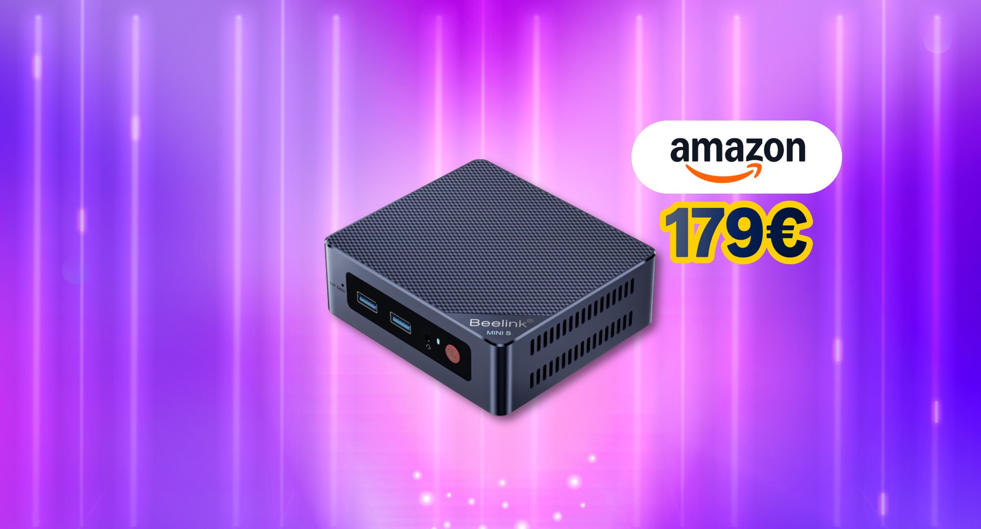 Il mini PC perfetto per l'uso di base costa solo 179€ con il coupon Amazon