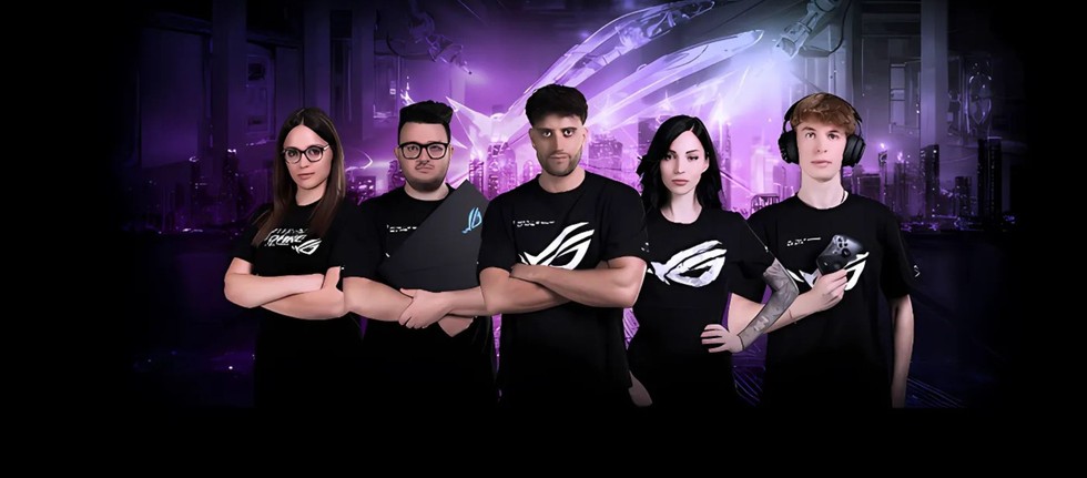 ASUS sceglie i 5 nuovi ROG Ambassador Italia 2025: ecco i nomi