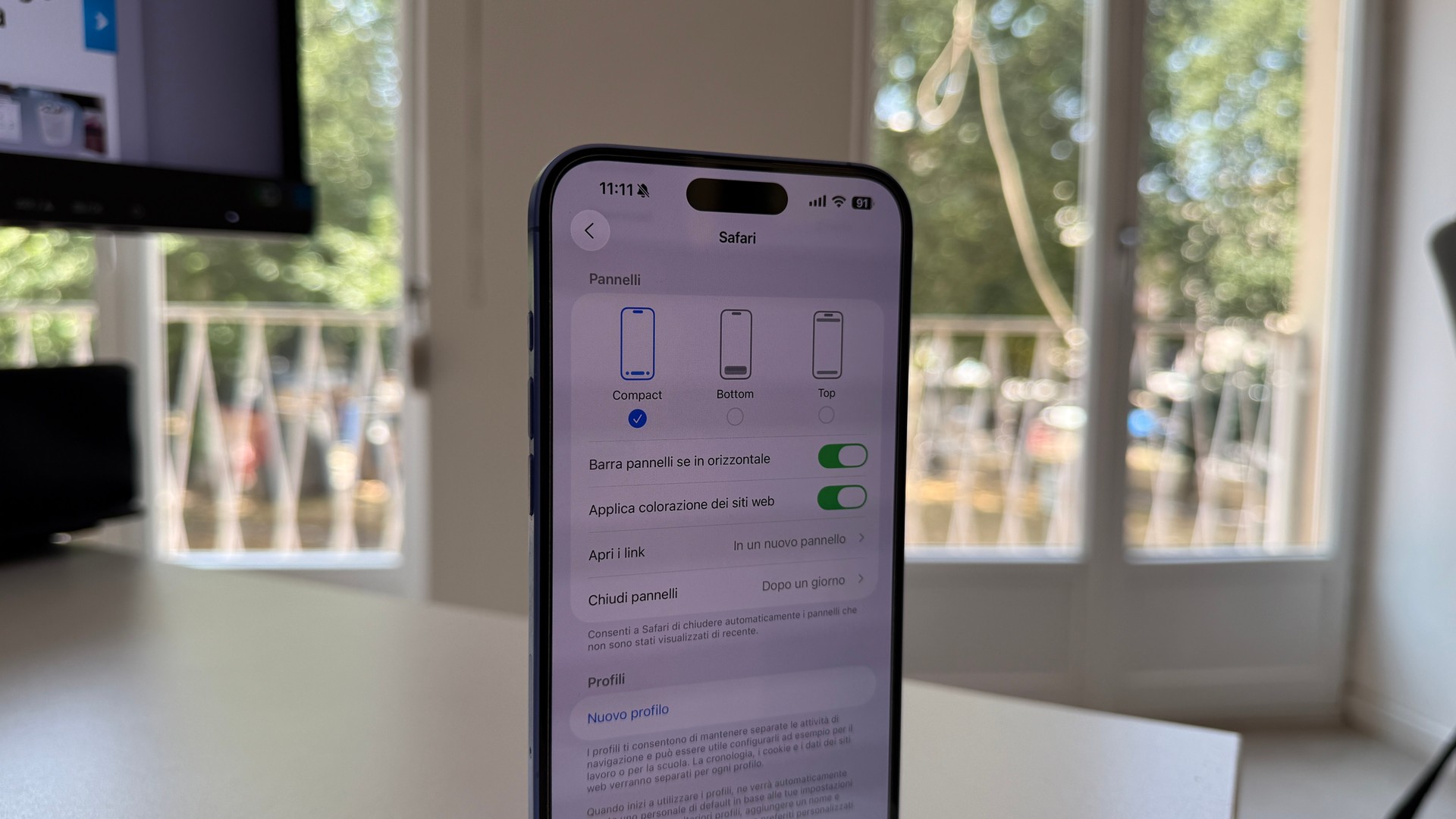 Safari in iOS 26: tre diversi layout tra cui poter scegliere, Liquid ...
